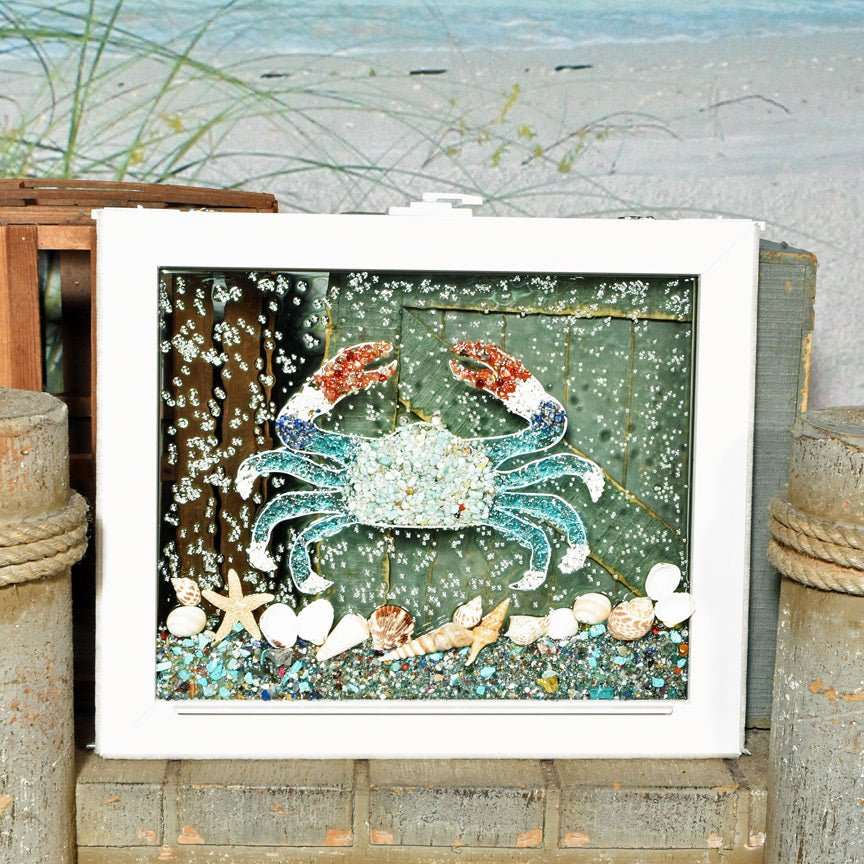 Chesapeake Blue Crab Window Resin Art - Eclectic Treasures – Eclectic ...