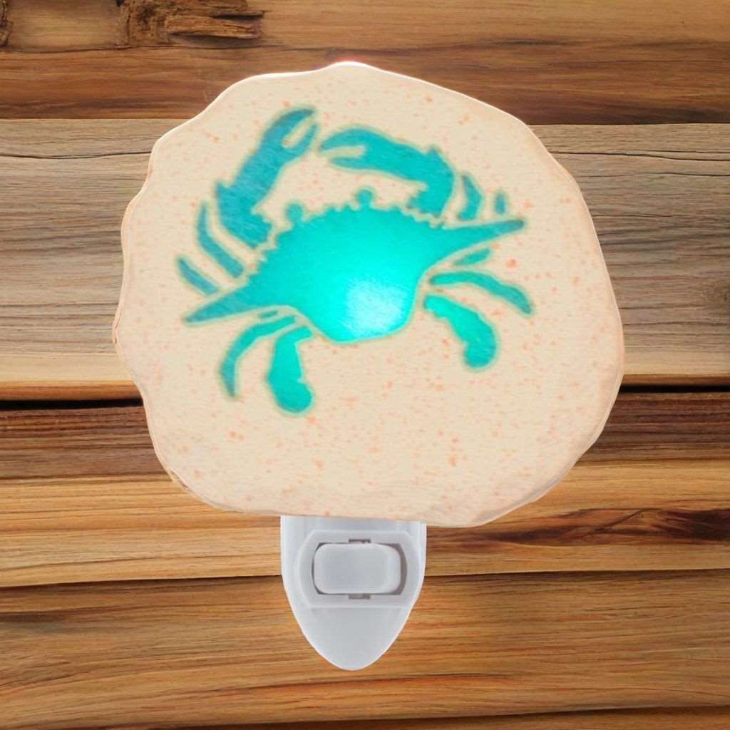 Atlantic Blue Crab Nightlight - Eclectic Treasures – Eclectic Treasures