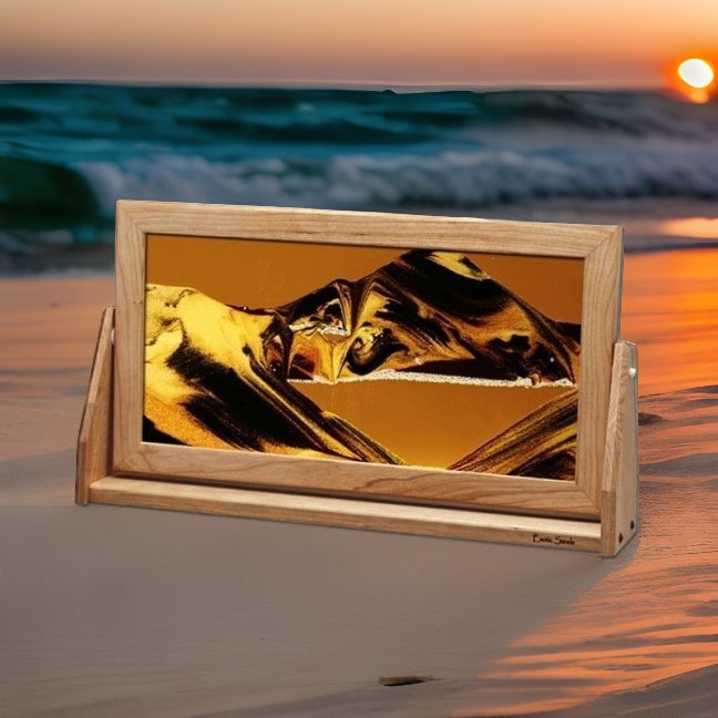 XXL Moving Sand Picture Sunset Orange Cherry – Exotic Sands – Eclectic ...